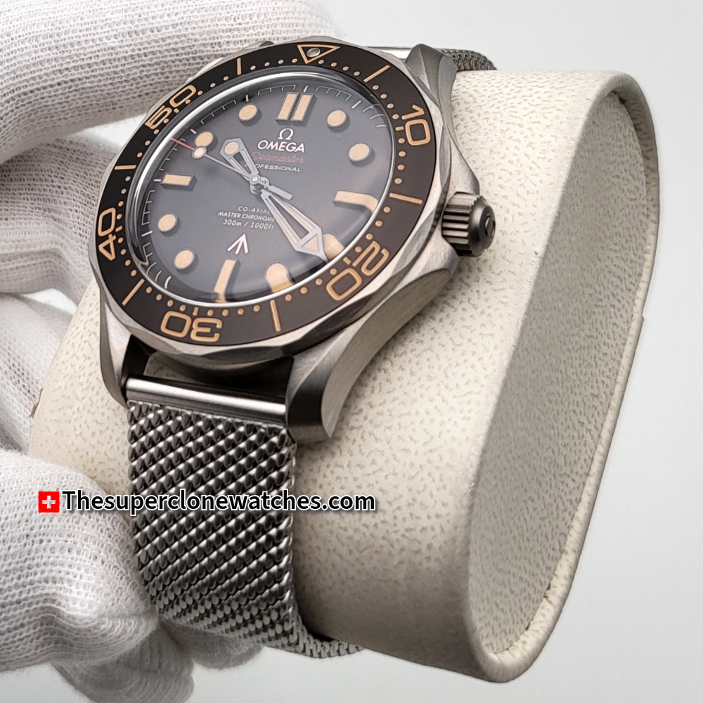 Omega Seamaster Diver 300M James Bond 007 Edition No Time to Die Titan